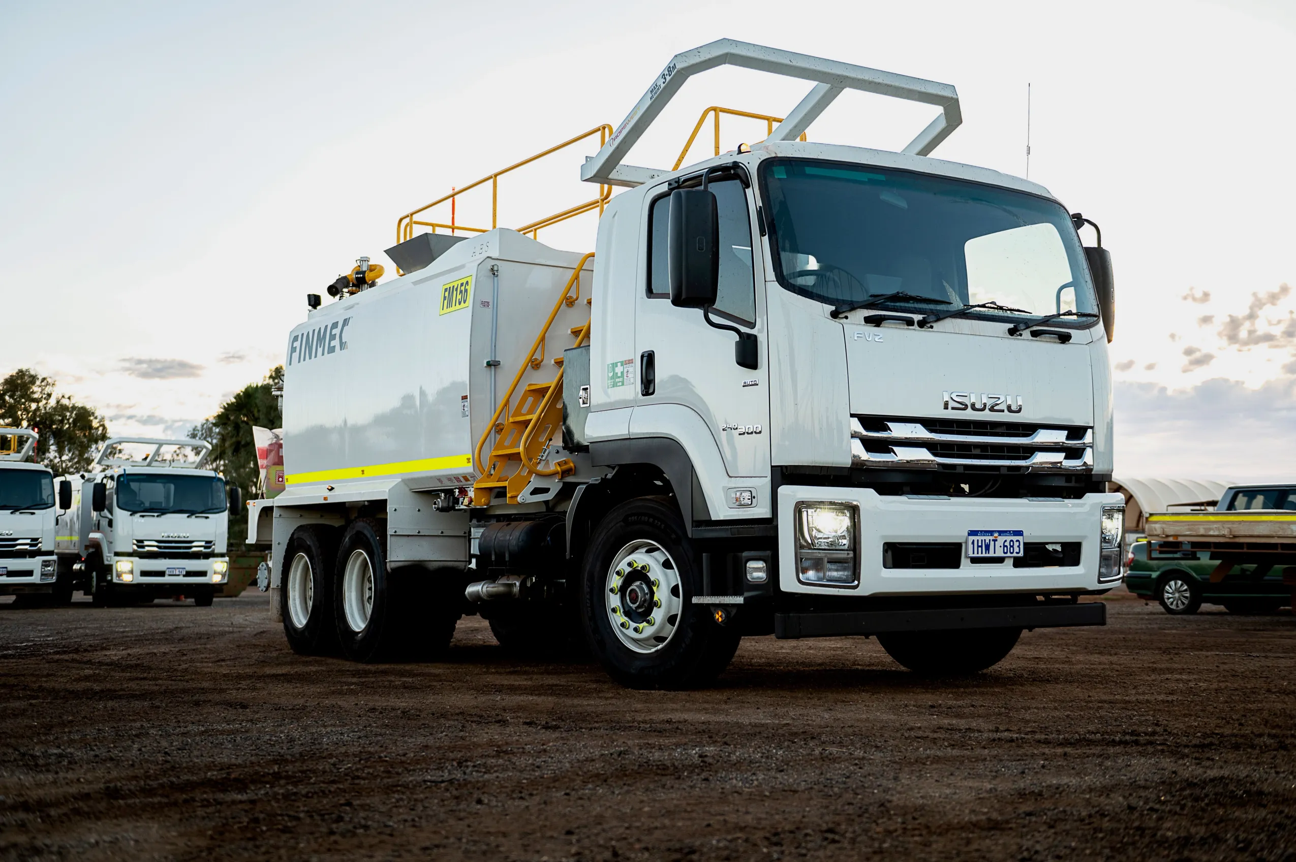 Isuzu 6x4 Water Cart - Finmec